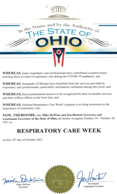 Ohio Society for Respiratory Care – Breathe Easy Ohio
